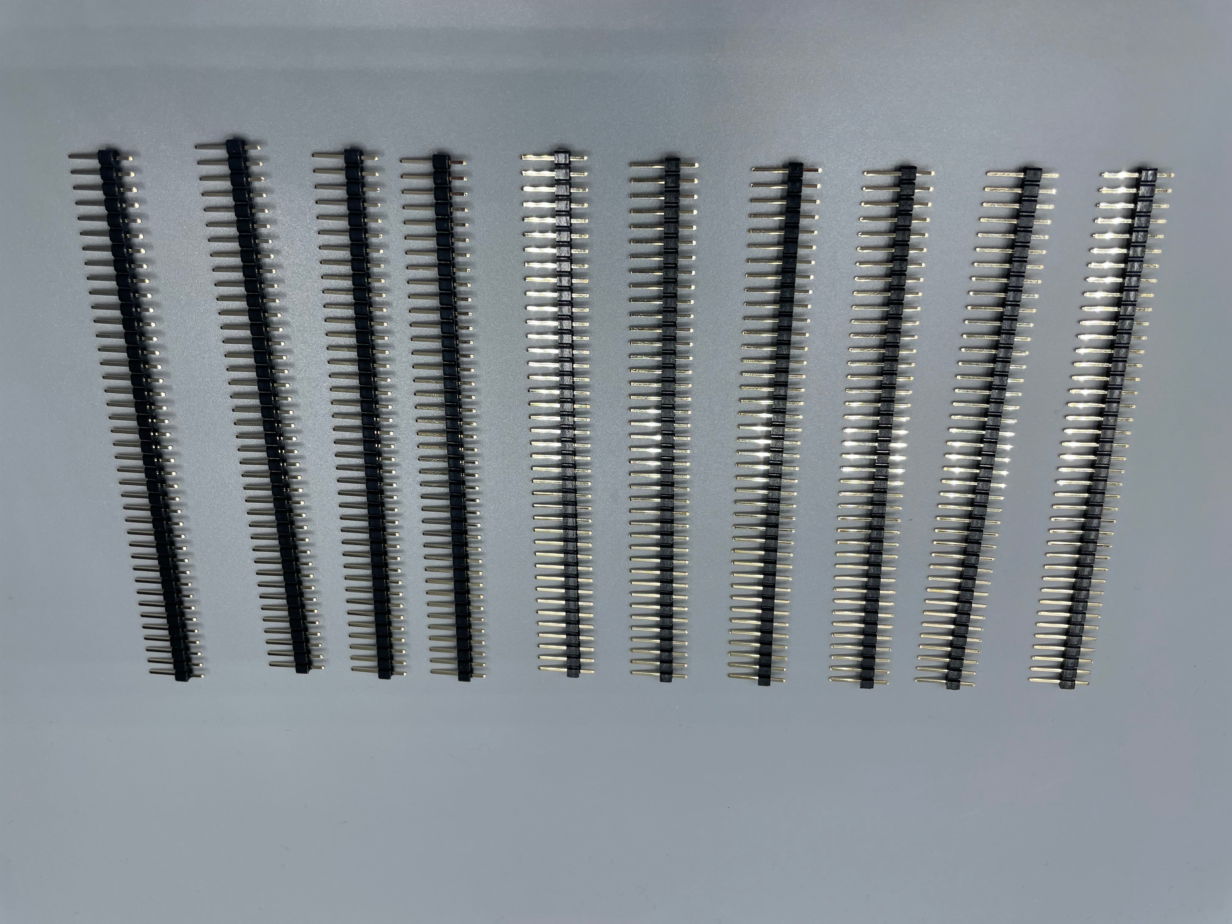 1x40 Pin Break Away Headers - Straight (10-Pack)