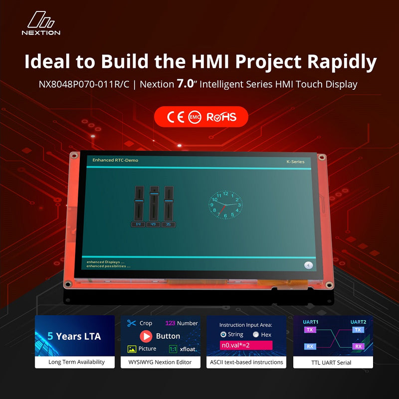 Nextion HMI Displays – Touchscreen-Lösungen für IoT-Projekte