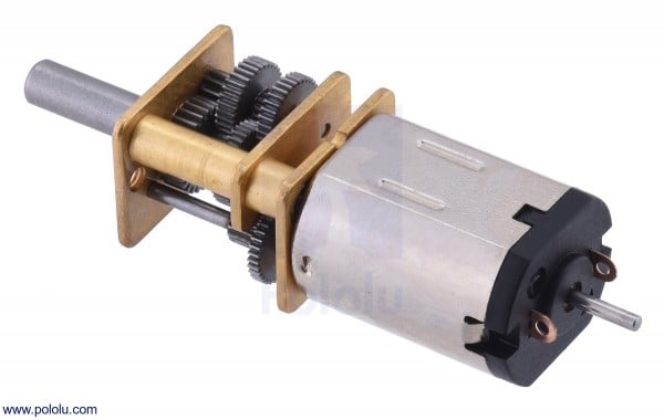 1000:1 Micro Getriebemotor HPCB mit verlÃ¤ngertem Schaft